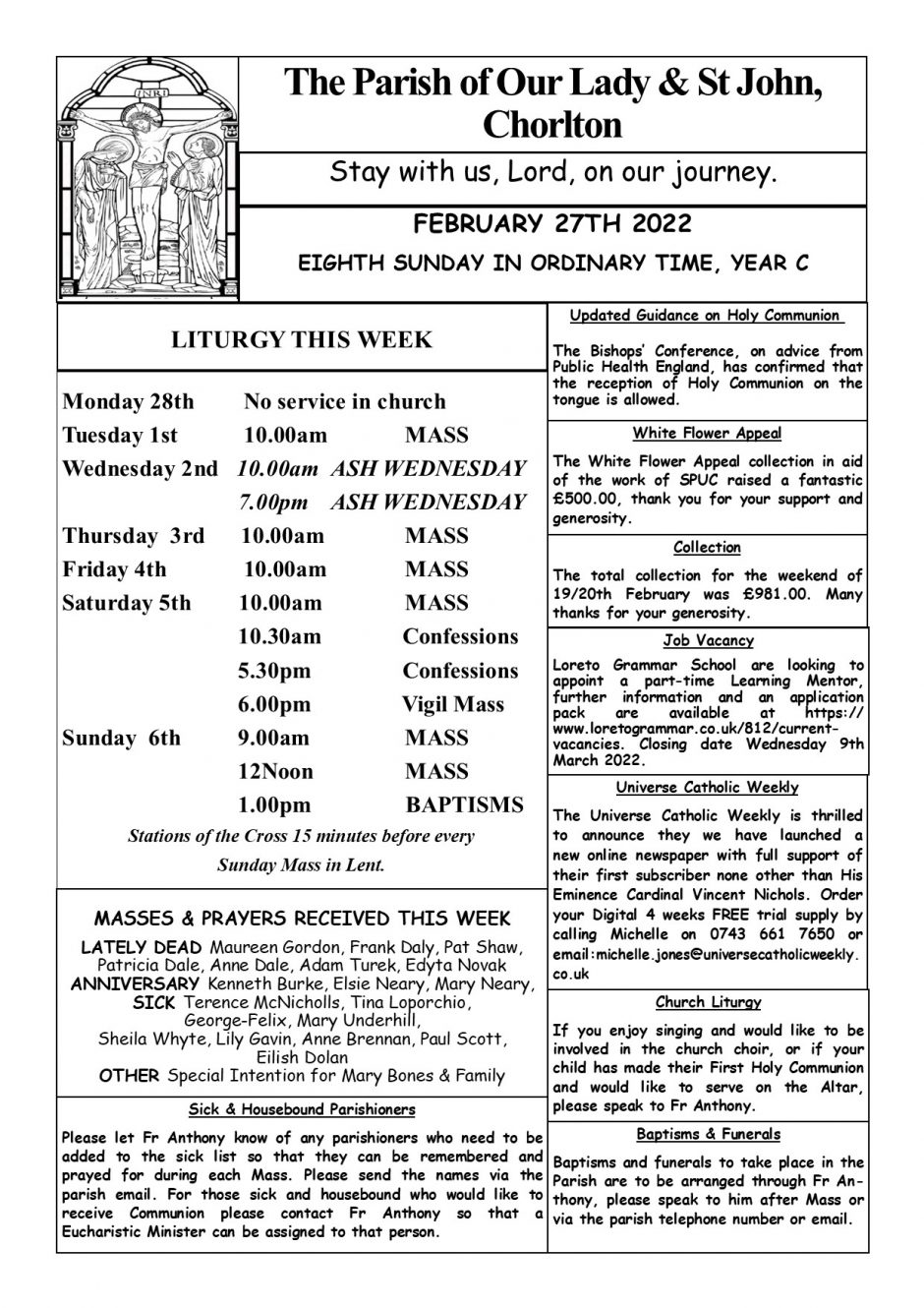 February 2022 – St Johns Chorlton